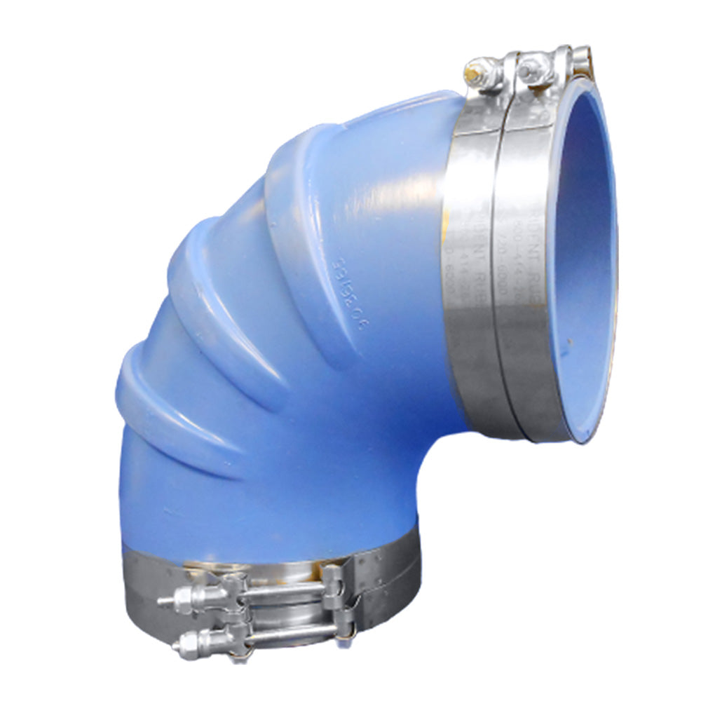 Trident Marine 3 ID 90Degree Blue Silicone Molded Wet Exhaust Elbow w4 ...